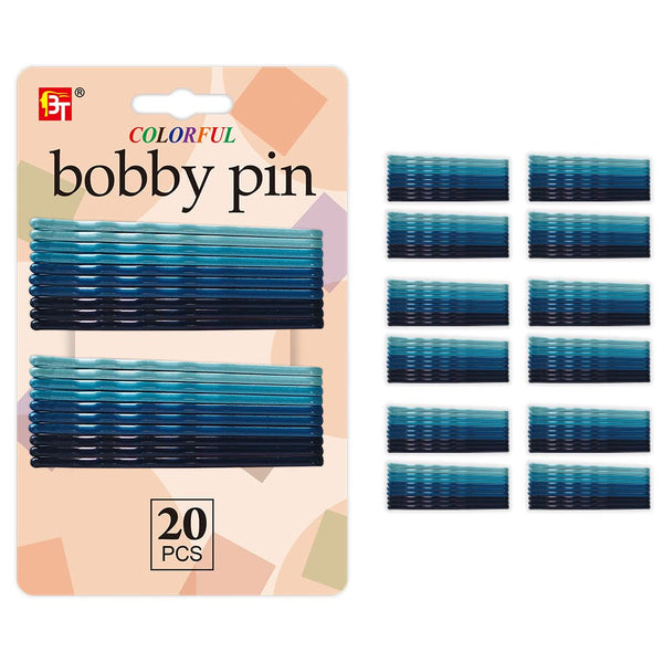 Blue Assorted Bobby Pins Hair Pins Small Mini Decorative Styling Acces ...